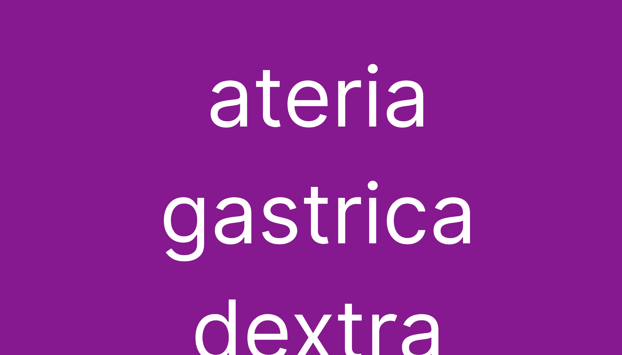 Ateria gastrica dextra | Meaning of Ateria gastrica dextra | Definition ...