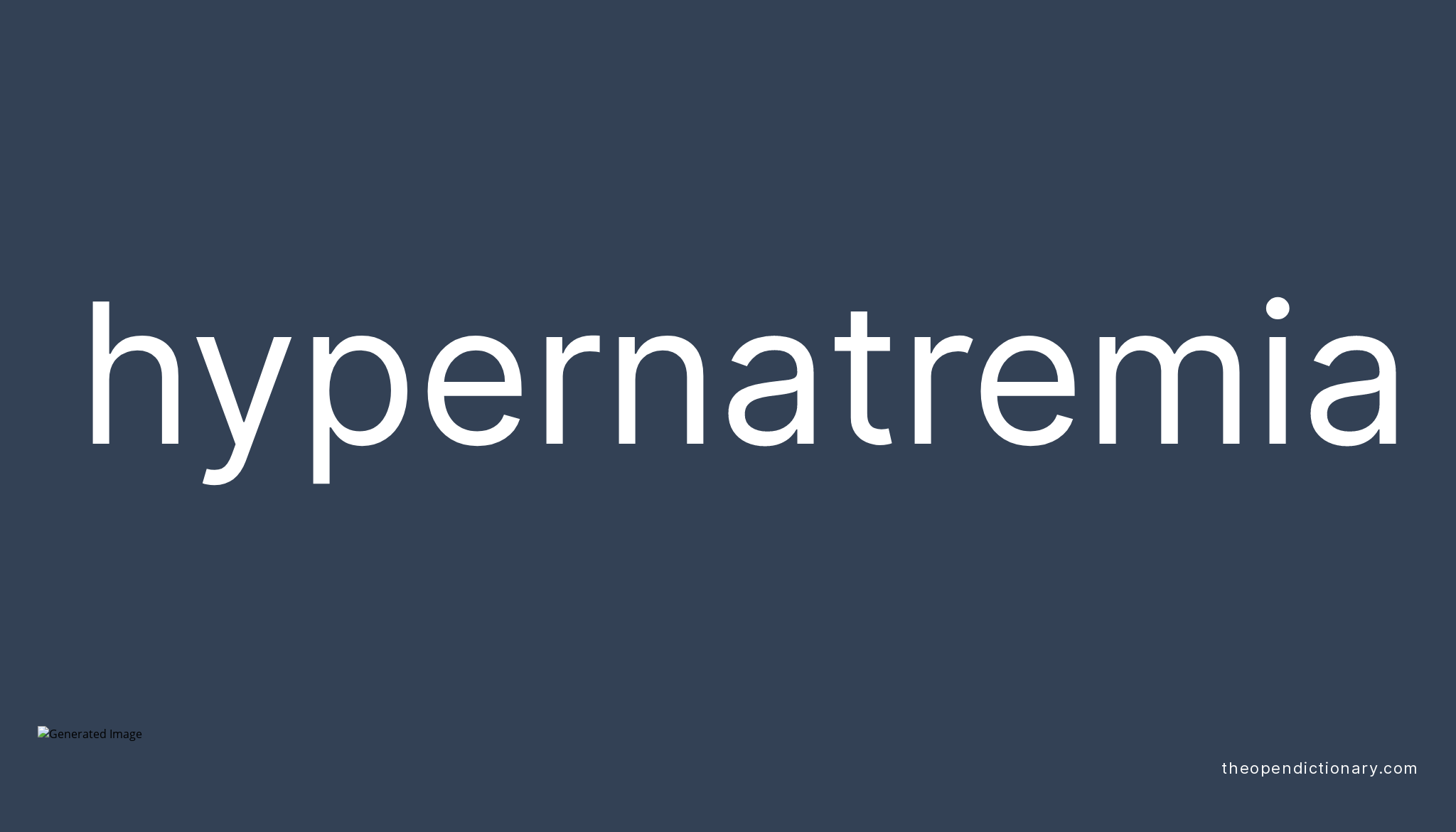 Hypernatremia Definition Causes Symptoms Treatment St - vrogue.co Hypernatremia Definition Causes Symptoms Treatment St - vrogue.co
