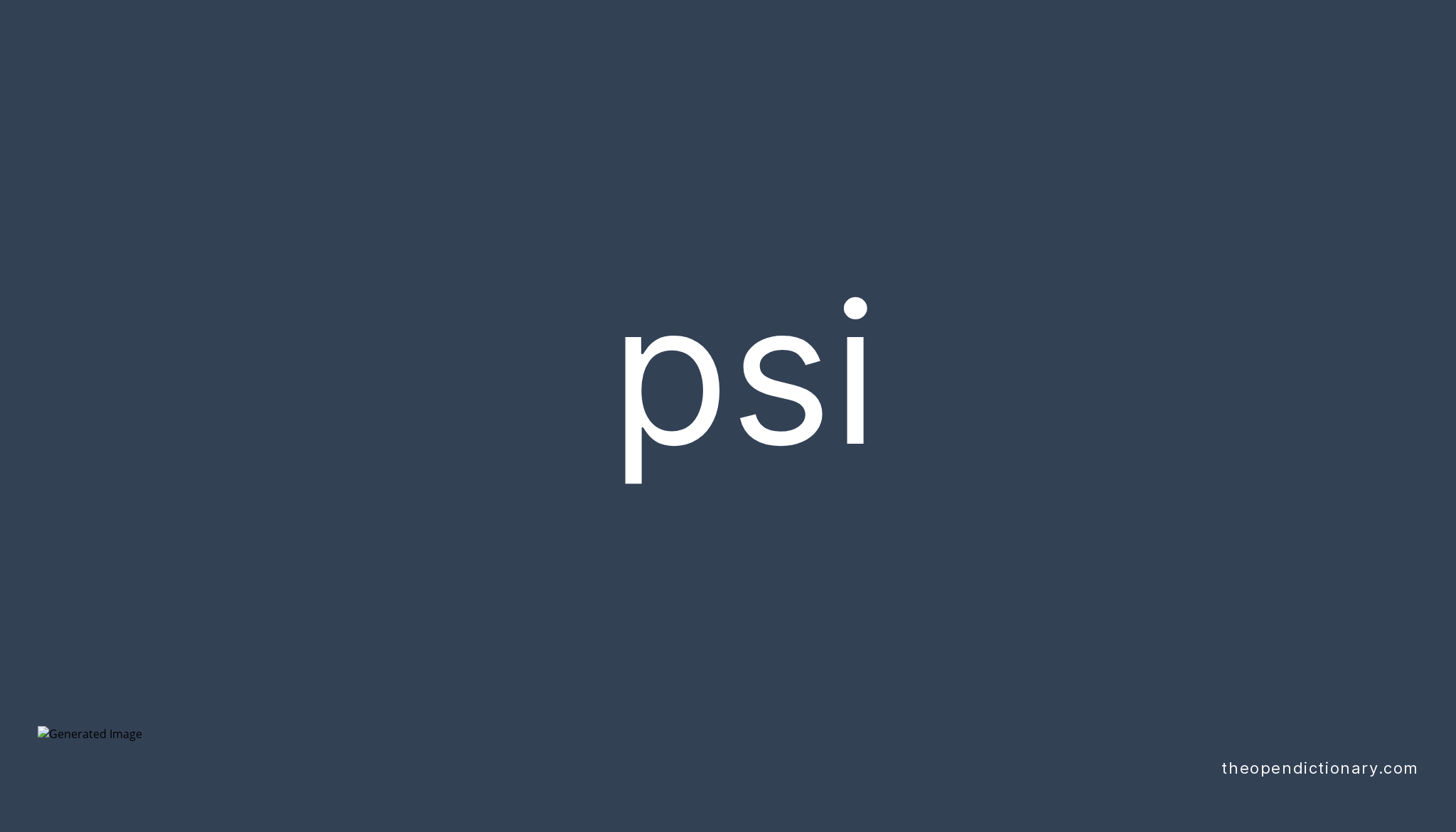 Psi Meaning Of Psi Definition Of Psi Example Of Psi Psi Meaning Of Psi Definition Of Psi Example Of Psi