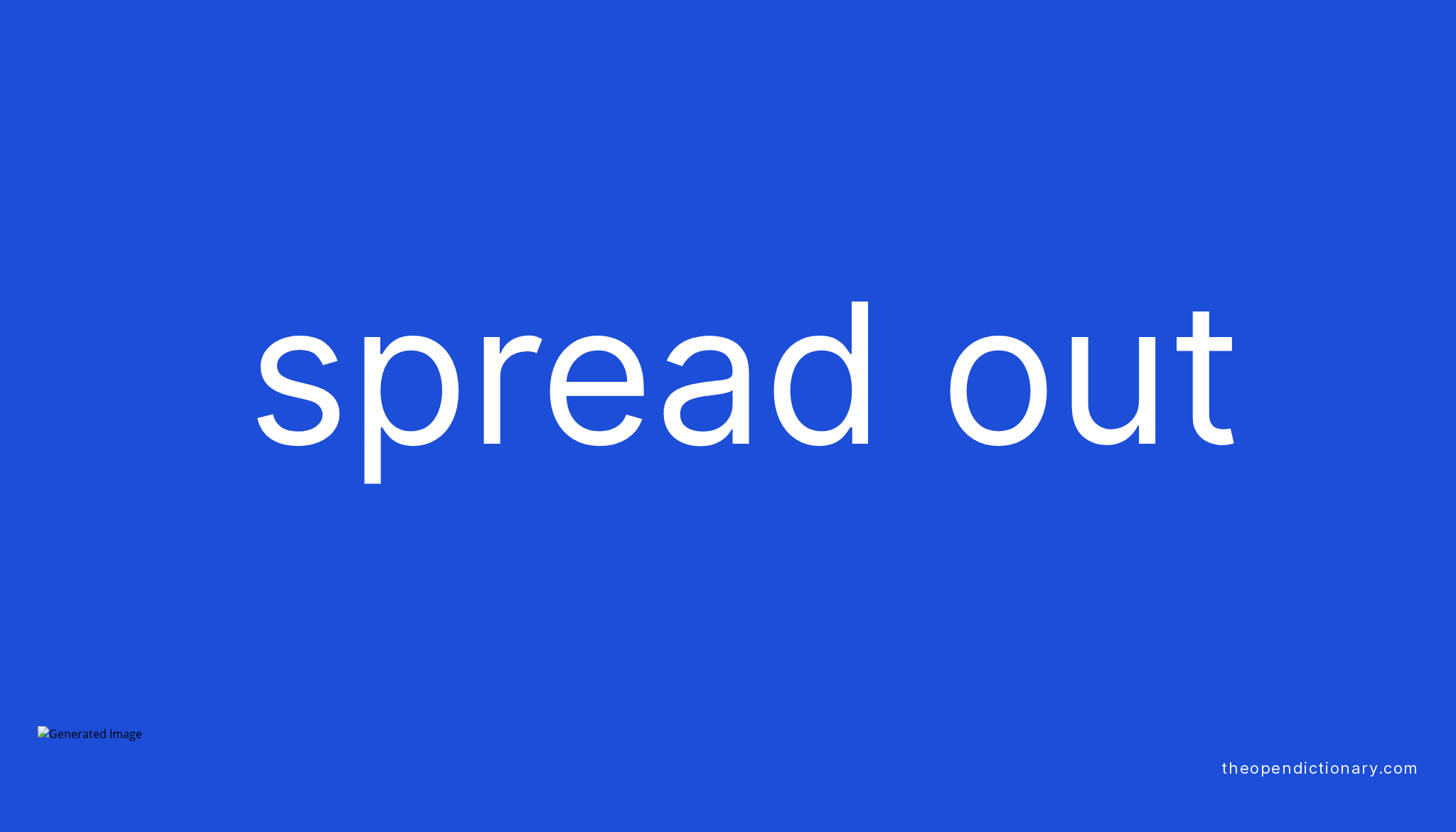 Spread About Meaning at John Tabarez blog